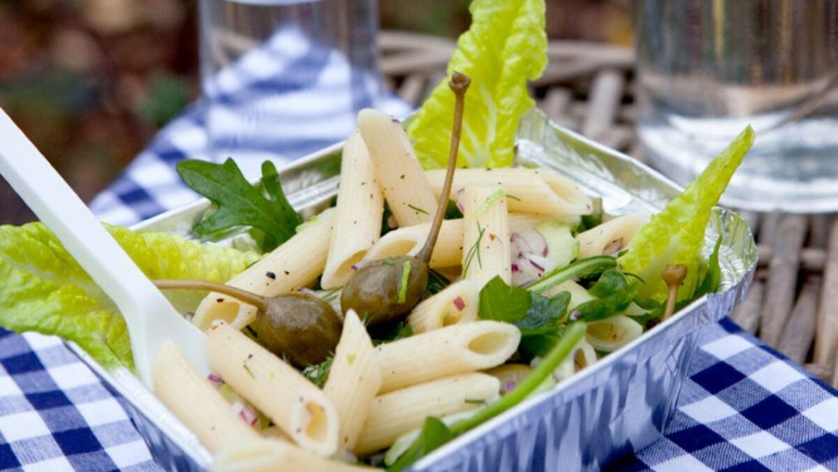 Pastasalat med pesto og tunfisk – Matvett